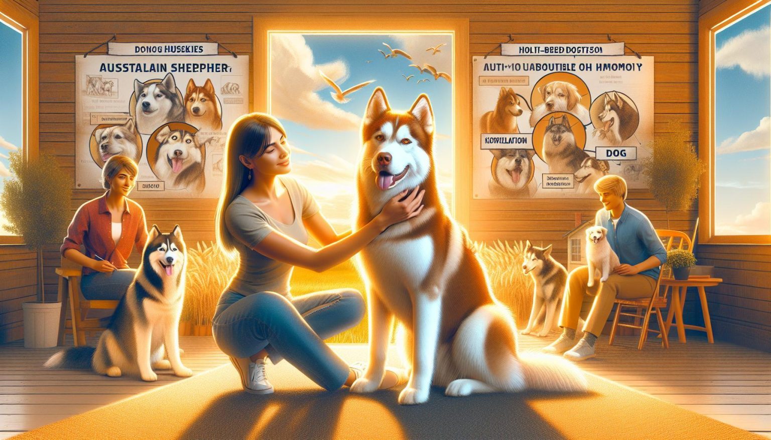 Do Huskies And Australian Shepherds Get Along? Multi-Breed Harmony ...